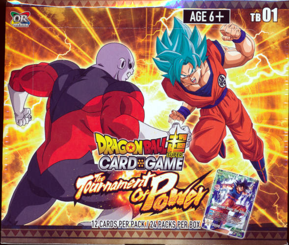 Dragon Ball Super DBS-TB01 "The Tournament of Power" Booster Box ...